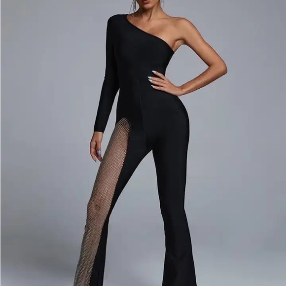 Pants & Jumpsuits | Diamond Leg Jumpsuit | Poshmark